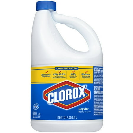 Clorox Regular Bleach, 121 fl oz - Walmart.com