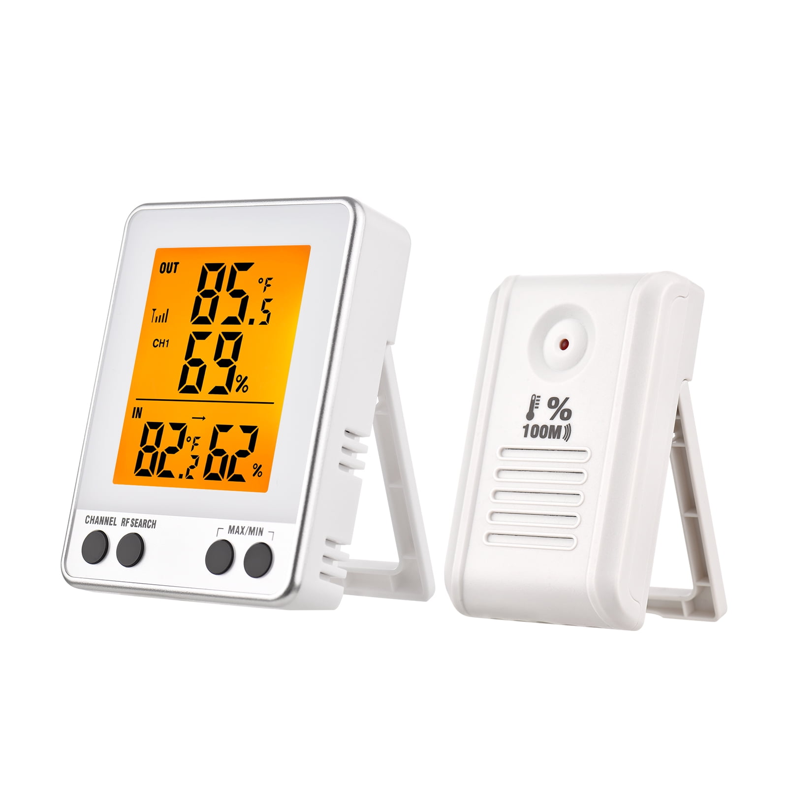 Click here for Amdohai Digital Indoor Outdoor Thermohygrometer Wi... prices