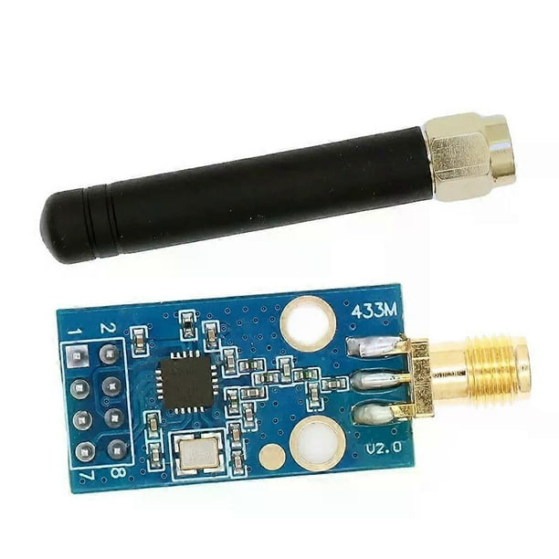 CC1101 433MHz Wireless Module With SMA Antenna Wireless Transceiver ...