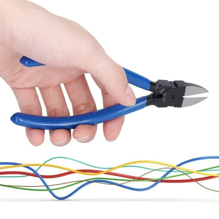 Spptty Wire Cutter,SK-22A 6in Wire Cutter Diagonal Side‑Cutting Chrome ...