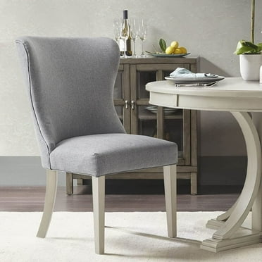 Madison Park Signature Helena Dining Side Chair Cream/Reclaimed Grey ...