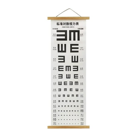 Visual Testing Chart Eyesight Testing Wall Chart Home Wall Hanging Eye ...