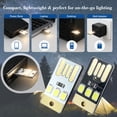Apeya Mini USB LED Light, Bright Black 3 LED Plug In Night Lamp, Ultra ...