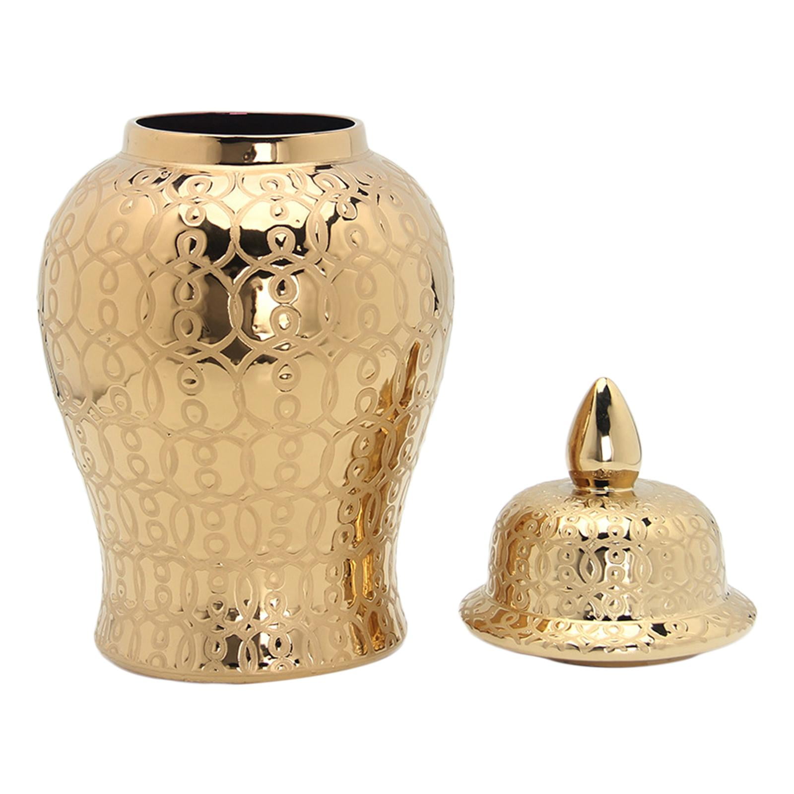 Vases Ginger Jar, Modern Home Decor, Decorative Ceramic Jar with Lid ...