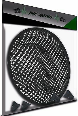 12 INCH SUBWOOFER SPEAKER COVERS WAFFLE MESH GRILL PROTECT GUARD W ...
