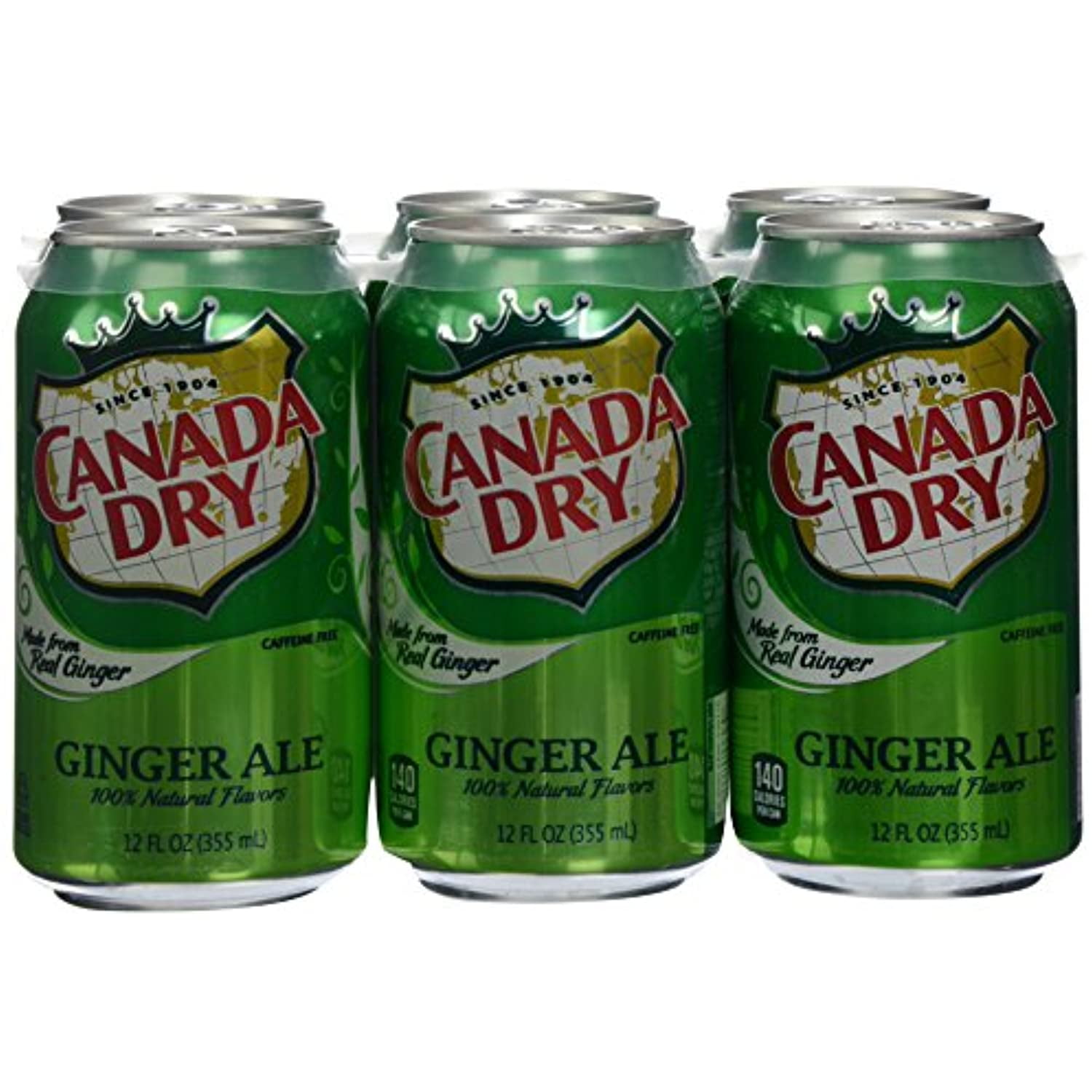 Canada Dry Ginger Ale, 6Pk, 12 Oz - Walmart.com