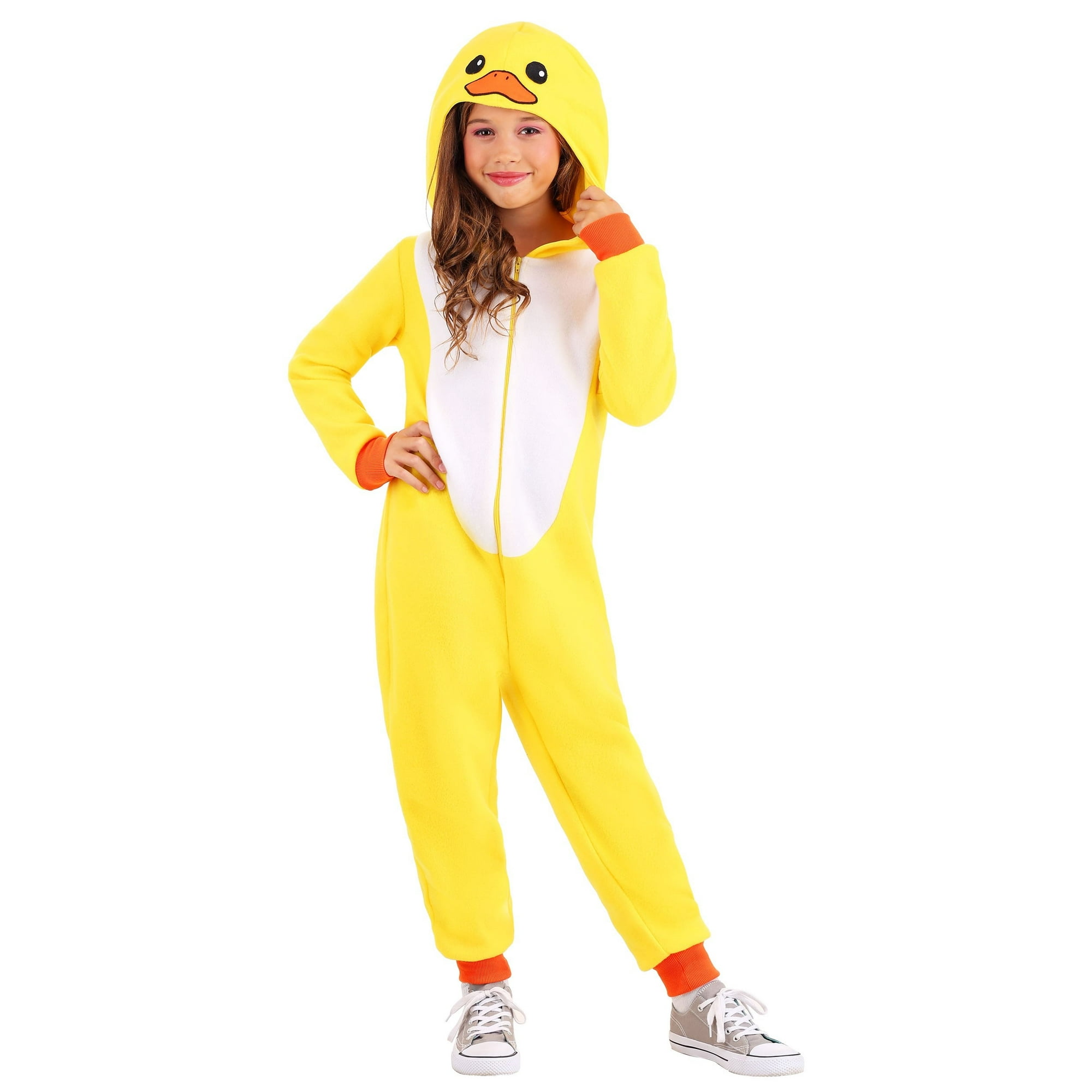 Click here for Fun Costumes Yellow Duck Onesie For Kids L prices