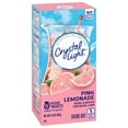 Crystal Light Pink Lemonade Naturally Flavored Powdered Drink Mix, 6 ct ...