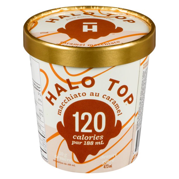 Halo Top Caramel Macchiato Frozen Dessert, 437 mL - Walmart.ca