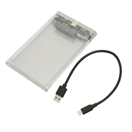 2.5in Hard Drive Enclosure, External HDD Case Adapter Protection For ...