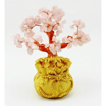 Feng Shui Citrine Money Wealth Tree Chinese Fortune Tree Crystal Tree ...
