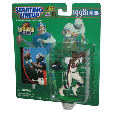 NFL Football Starting Lineup (1998) Hasbro Shannon Sharpe Figure ...