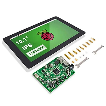 Raspberry Pi 10 Inch Touch Screen - SunFounder 10.1" HDMI 1280x800 IPS ...