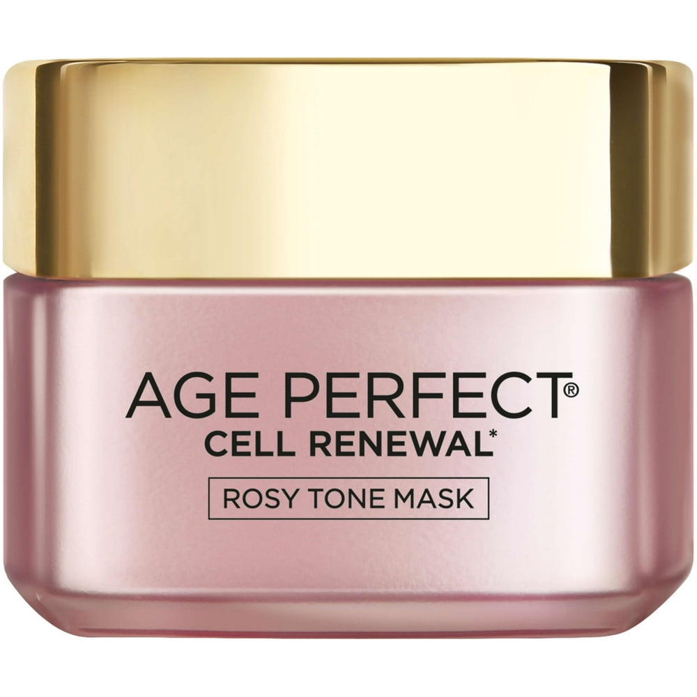 L'Oreal Paris Age Perfect Cell Renewal Rosy Tone Mask, 1.7 oz - Walmart ...