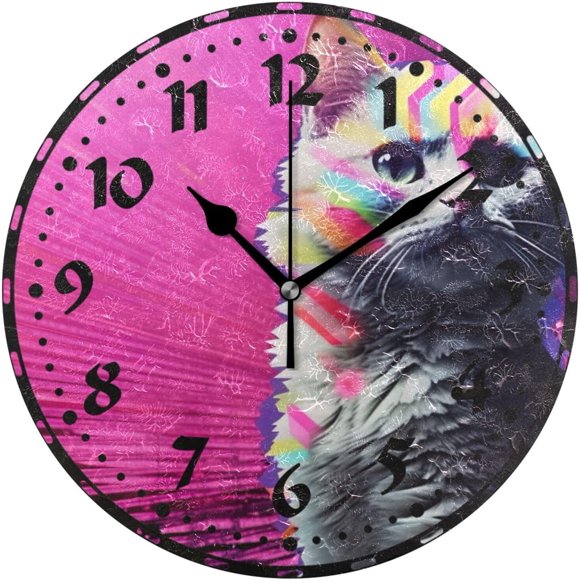 Neon Wall Clocks