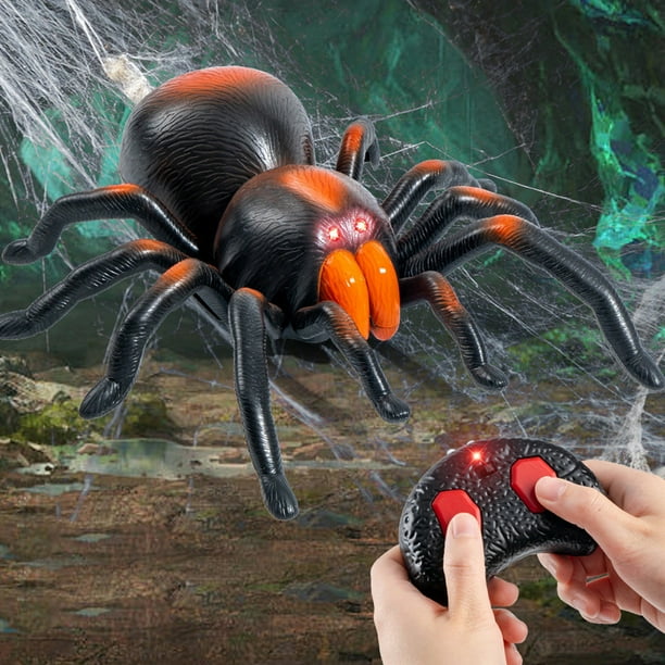 Snorda RC Moving Tarantula Spider, Wireless Remote Control Toy For Kids ...