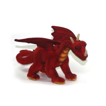 HANSA - Miniature Great Dragon Plush Toy - Walmart.com