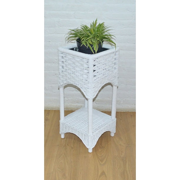 Tiffany Square Plant Stand---White - Walmart.com