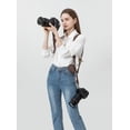 Dual Camera Harness for 2 Cameras Leather Camera Shoulder Strap for ...