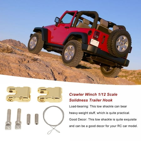 Tow Shackle Crawler Winch 1/12 Scale Tow Shackle Crawler Winch Handily ...