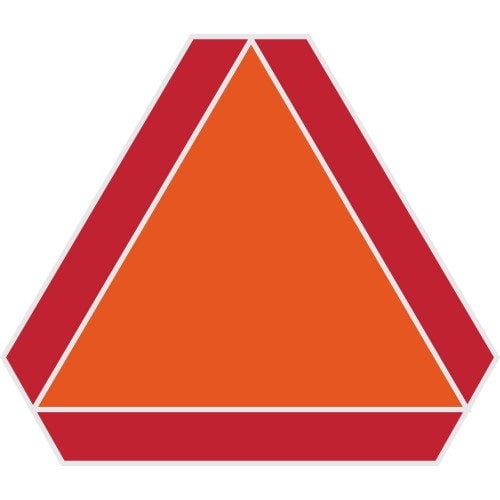 Hillman 840628 14" x 16" Aluminum Slow Moving Vehicle Emblem Sign ...