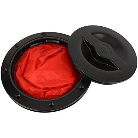 Marine Hatch Cover, 6 Inch Kayak Pull Out Deck Plate with Red Bag Kayak ...