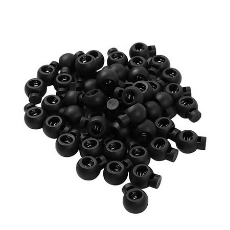 Redempat 500pcs Round Ball Shaped Cord Locks Spring Toggles Clothes ...