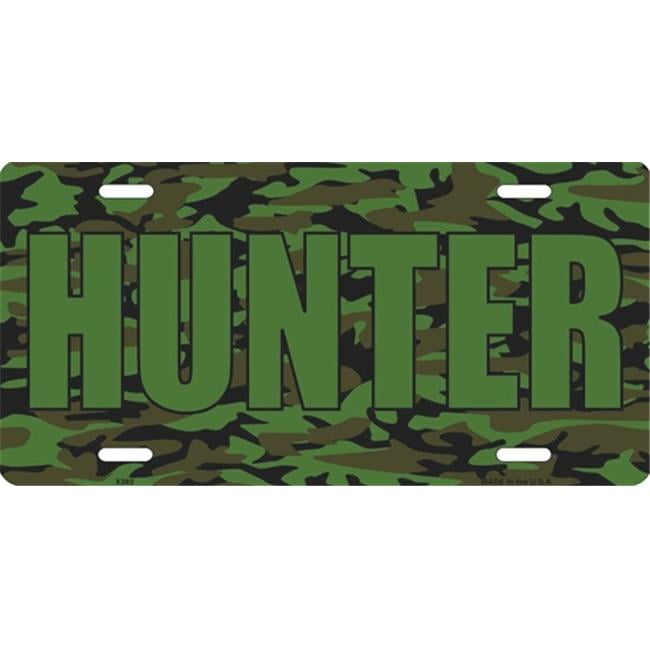 LP - 1215 HUNTER Camo Camoflage License Plates - X382 - Walmart.com ...