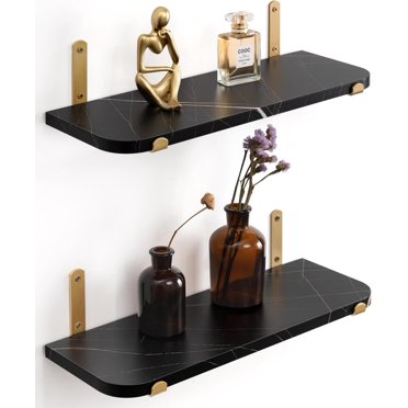 3 Sets Wall Mounted Floating Shelves，Storage Shelves, Perfect for ...