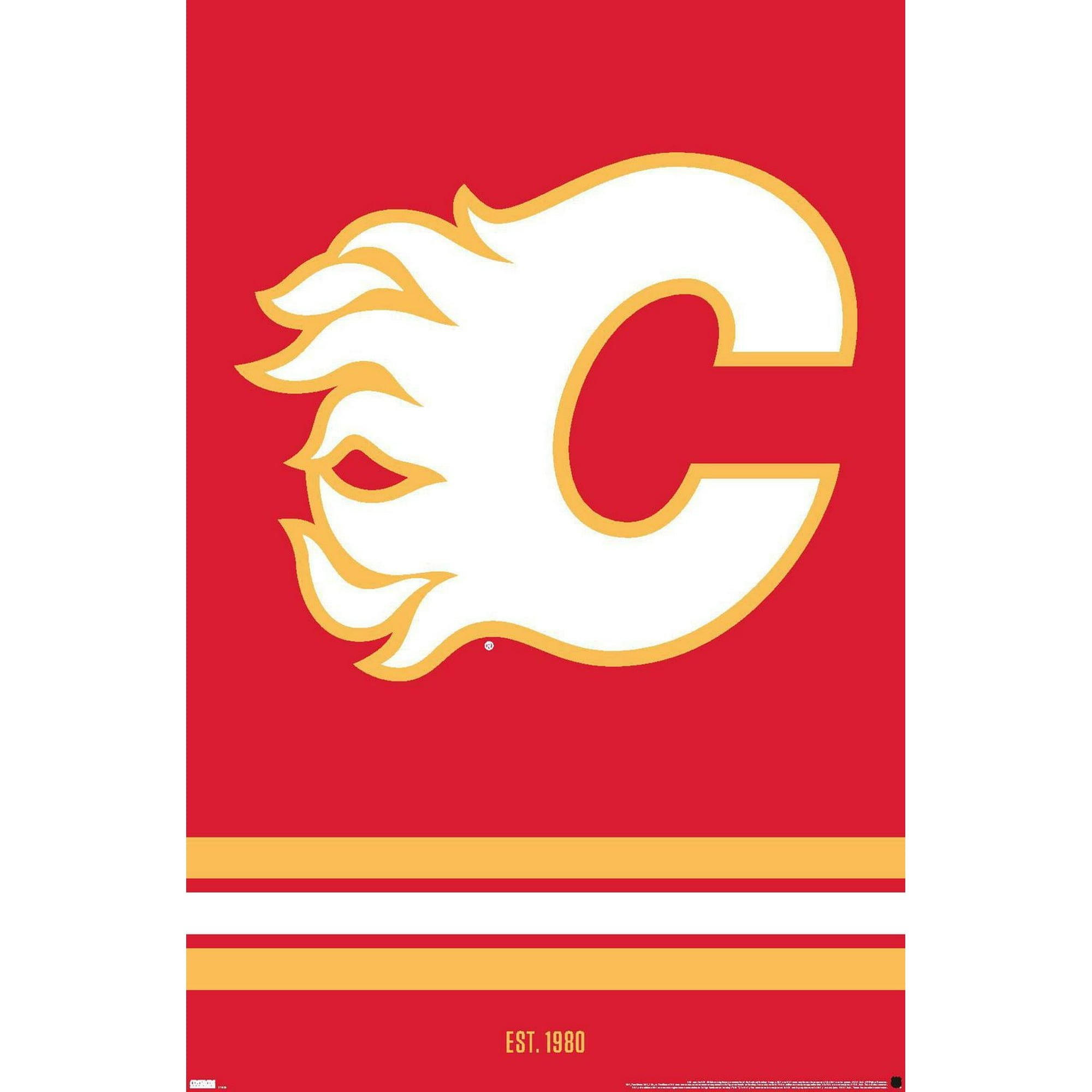 Click here for Trends International Nhl Calgary Flames - Logo 21... prices