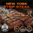 Grumpy Butcher Prime Steakhouse Beef Steak Meat, New York Strip Steaks ...