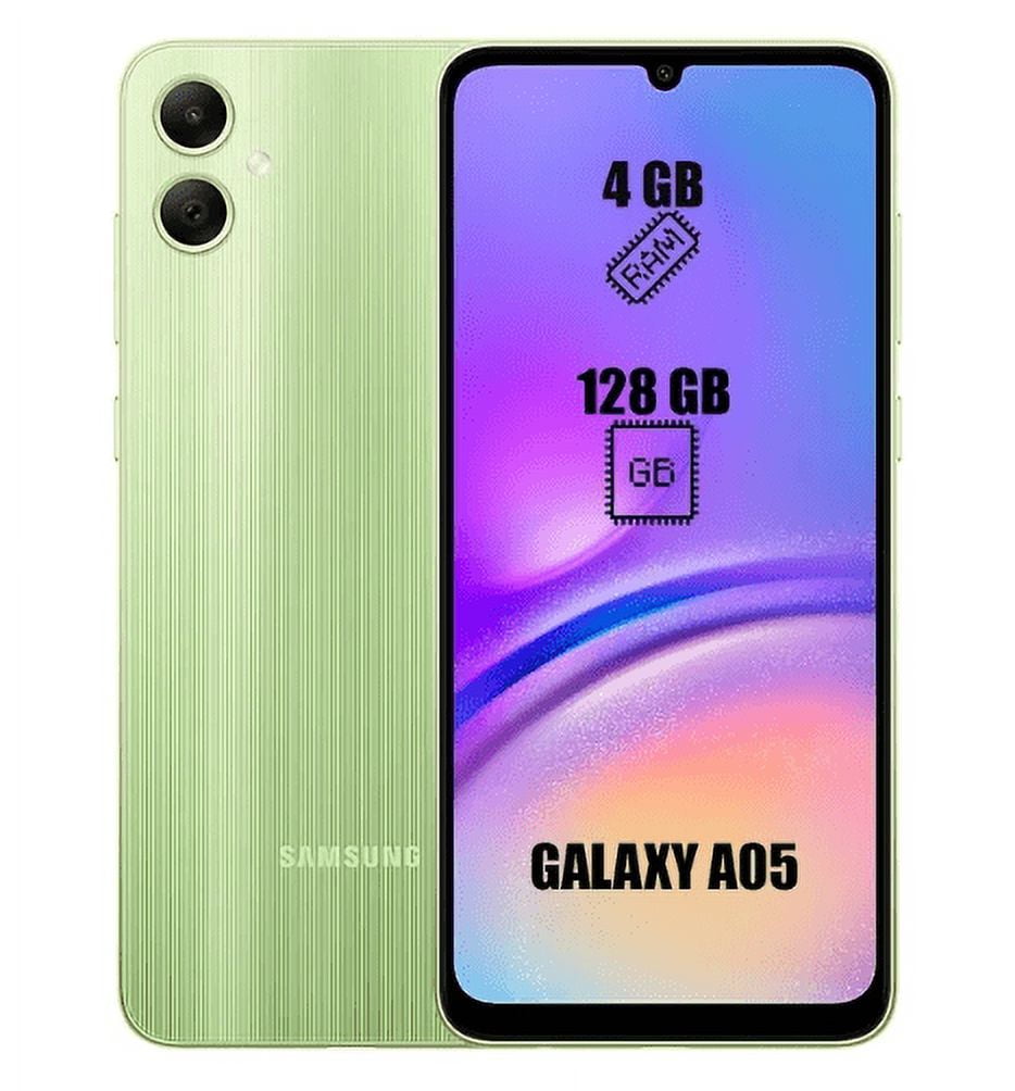 Smartphone Samsung Galaxy A05 128GB, 4GB RAM Verde | Bodega Aurrera en ...