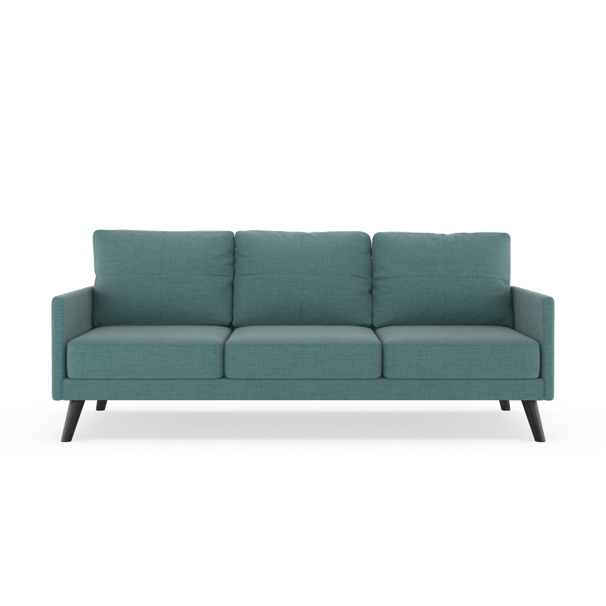 Dexter Sofa Linen Weave - Stone Blue - Walmart.com