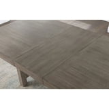 Gorgeous Gray Color Dining Room 7pc Set Dining Table w Leaf and 6x Side ...