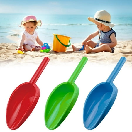 Random Color Beach Shovels 14 Inch Digging Sand Beach Shovels for Kids ...