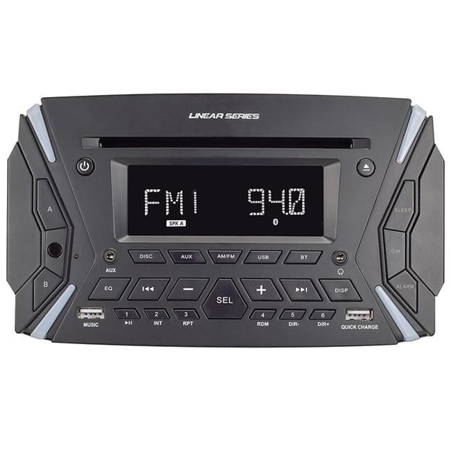 Magnadyne RV6100 4 x 45W Three-Zone Wall Mount Radio with AM & FM ...