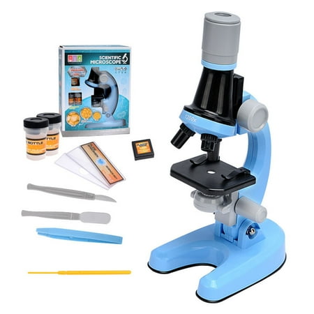 Microscope Science Kit 100X/400X/1200X Magnification Scientific ...