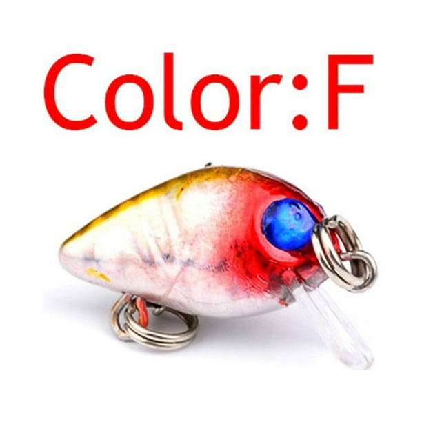Margot Plastic 2.6CM Small Lifelike Hard Jerkbait Durable Artificial ...