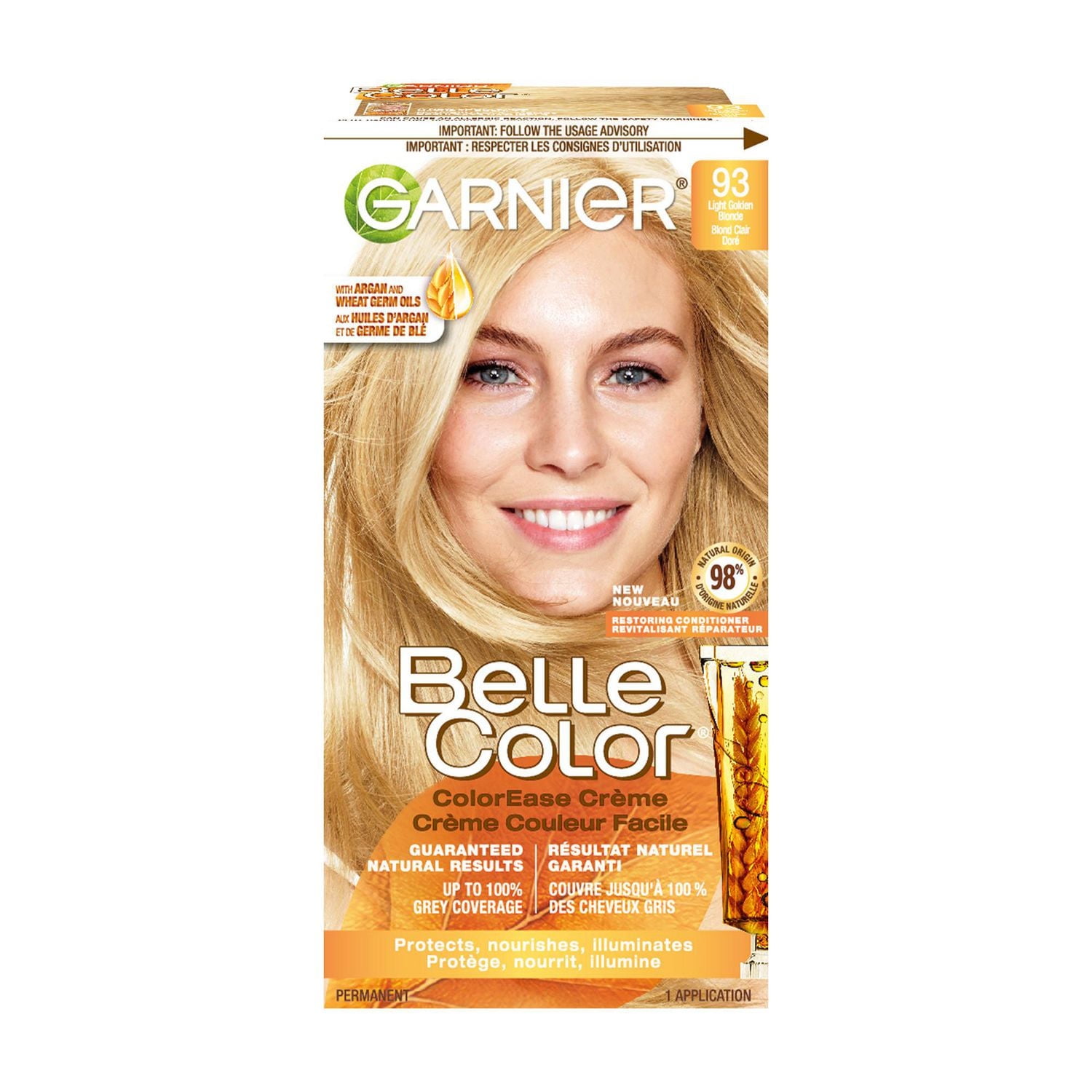 Click here for Garnier Belle Color Permanent Hair Dye  93 Light G... prices