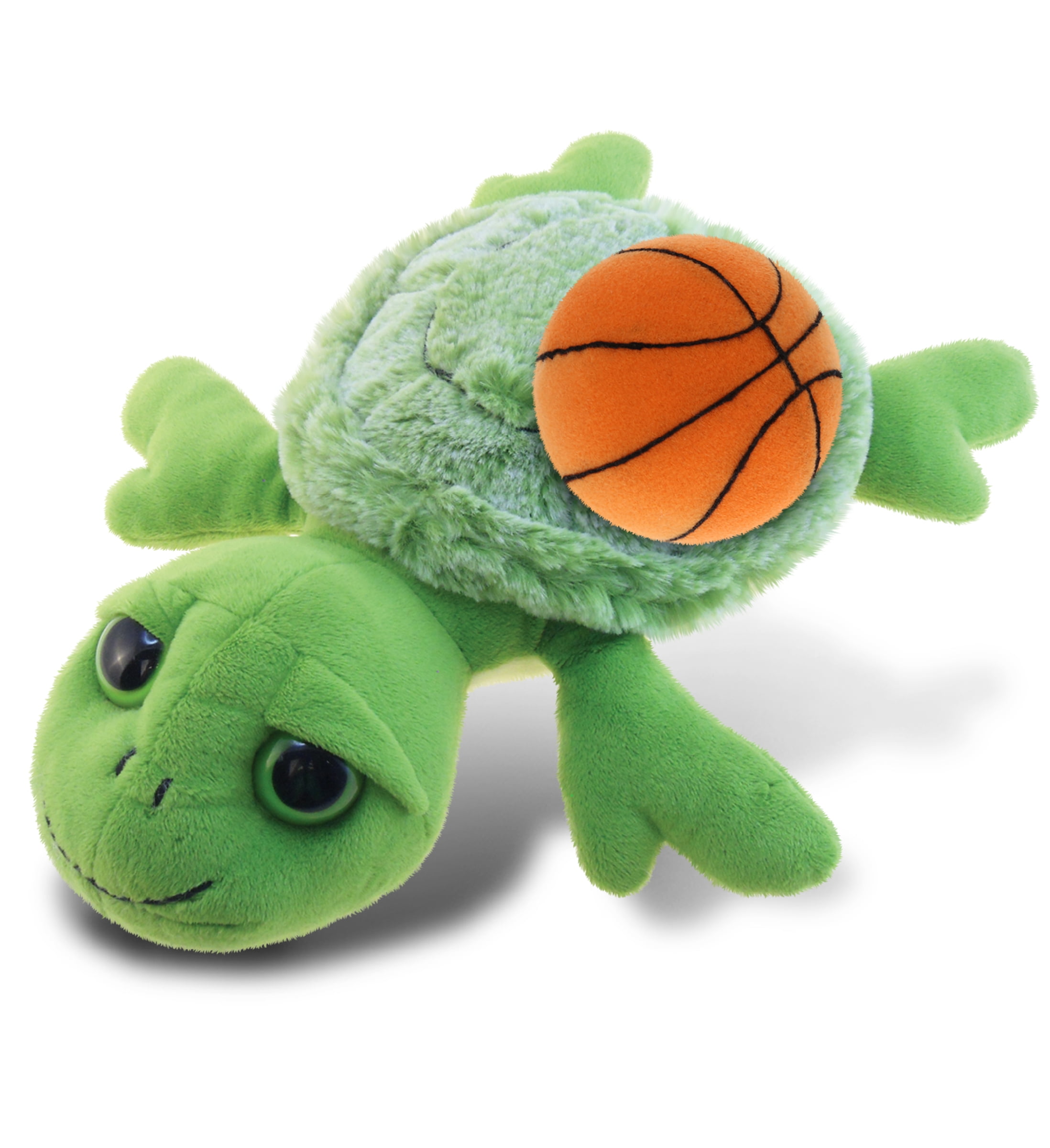 DolliBu Sea Turtle Stuffed Animal with Basketball Plush - Soft Huggable ...