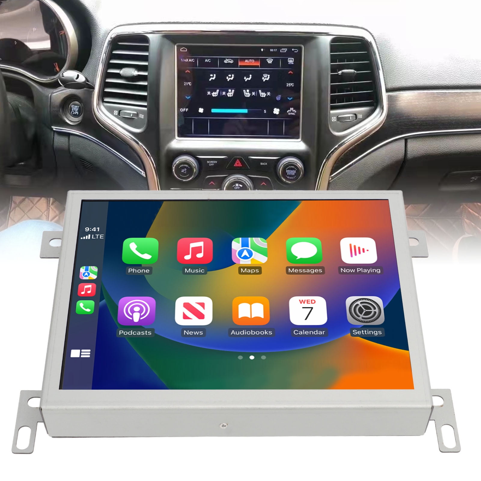 Aramox Radio Estéreo Para Auto, Reproductor Multimedia Para Auto 8.8in ...
