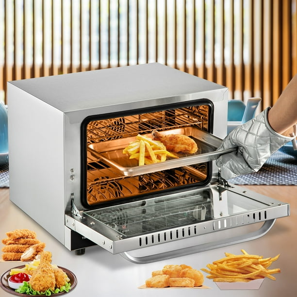 BENTISM Countertop Convection Oven Commercial Toaster Baker Stainless ...