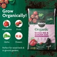 Miracle-Gro Organic Raised Bed & Garden Soil with Quick Release Natural ...