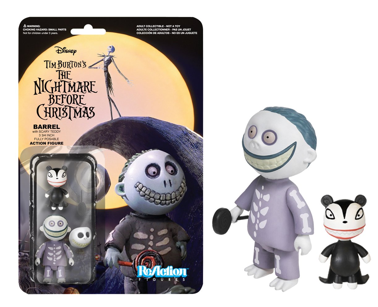 Funko Nightmare Before Christmas Barrel ReAction Figure Funko ...