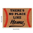 EcoVerve Sports Baseball Rugby Fun Letter Theme Carpet Non Slip Entry ...