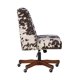 Linon Draper Executive Chair with Swivel & Adjustable Height, 300 lb ...