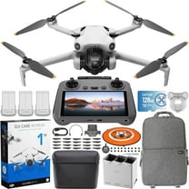 DJI Mini 4 Pro Drone, 4K HDR Video, RC 2 Remote, Fly More Combo, 3 ...
