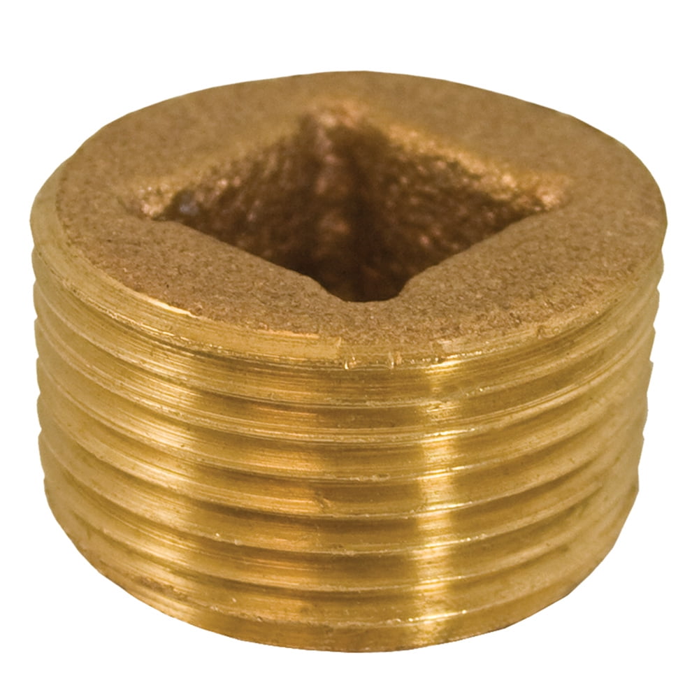3" Bronze Countersunk Plug, Lead Free,PartNo B74331LF JonesStephens ...