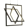 Modern Square LED Pendant Light for Kitchen Island, Dinning Room ...