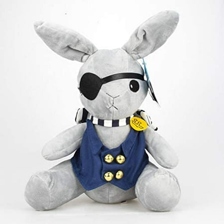 Black Butler Kuroshitsuji Ciel Phantomhive Rabbit Plush Doll (Gray ...